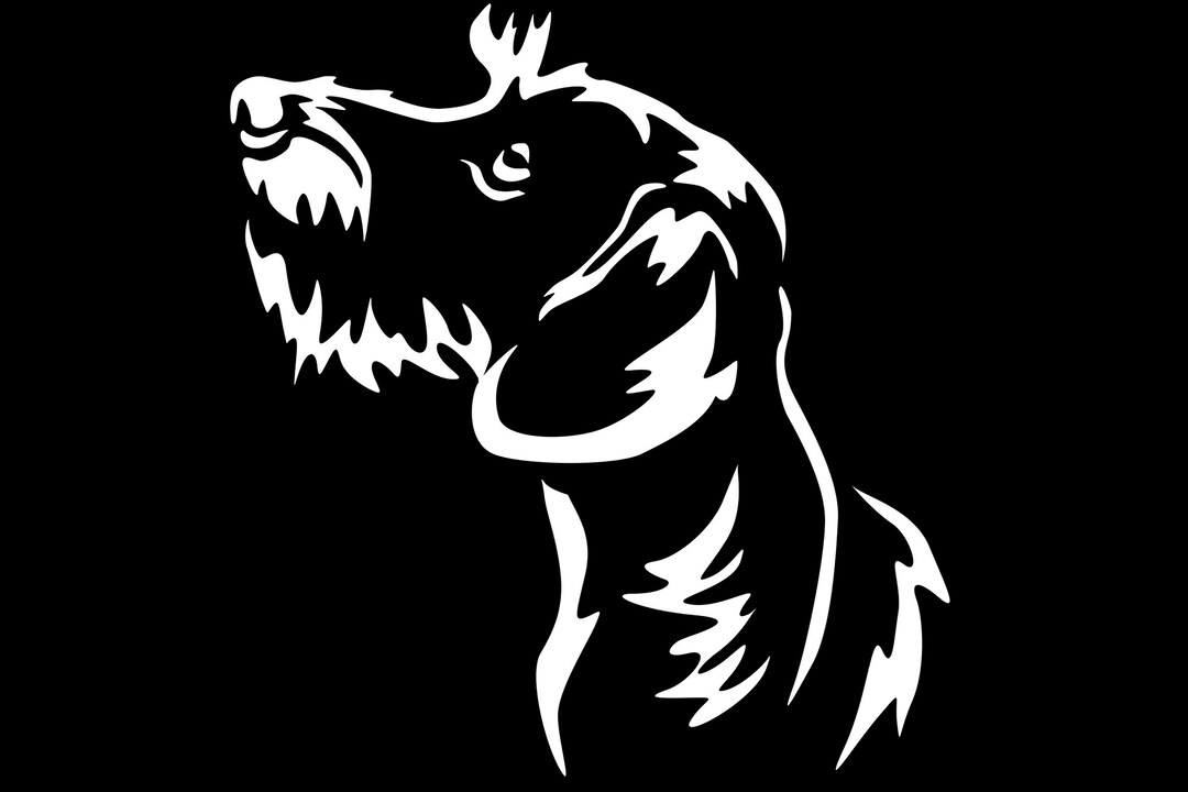 DACKEL Teckel Wire-haired Dachshund Sticker - Purebred Dog Sticker ...