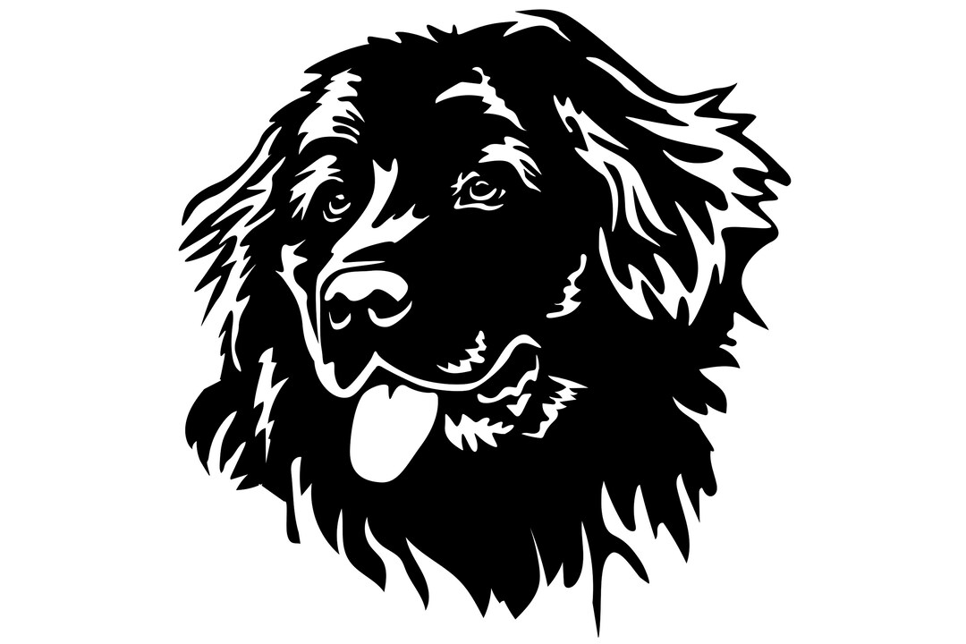 NEWFOUNDLAND Sticker Purebred Dog Sticker Car Sticker Newfoundland Head ...