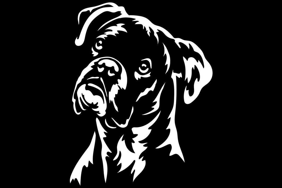 BOXER Sticker Car Sticker Sticker German Boxer Head 5393 - Etsy