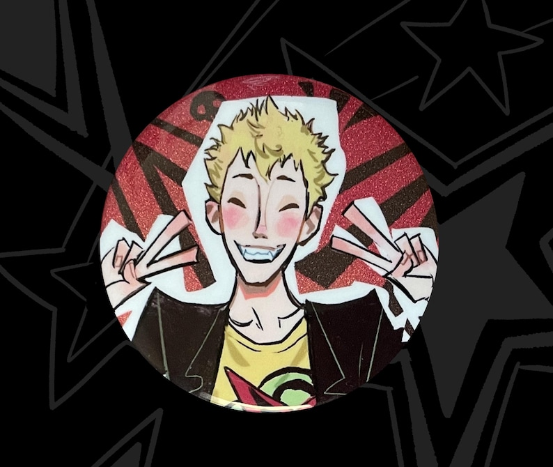 Persona 5 Button - Etsy