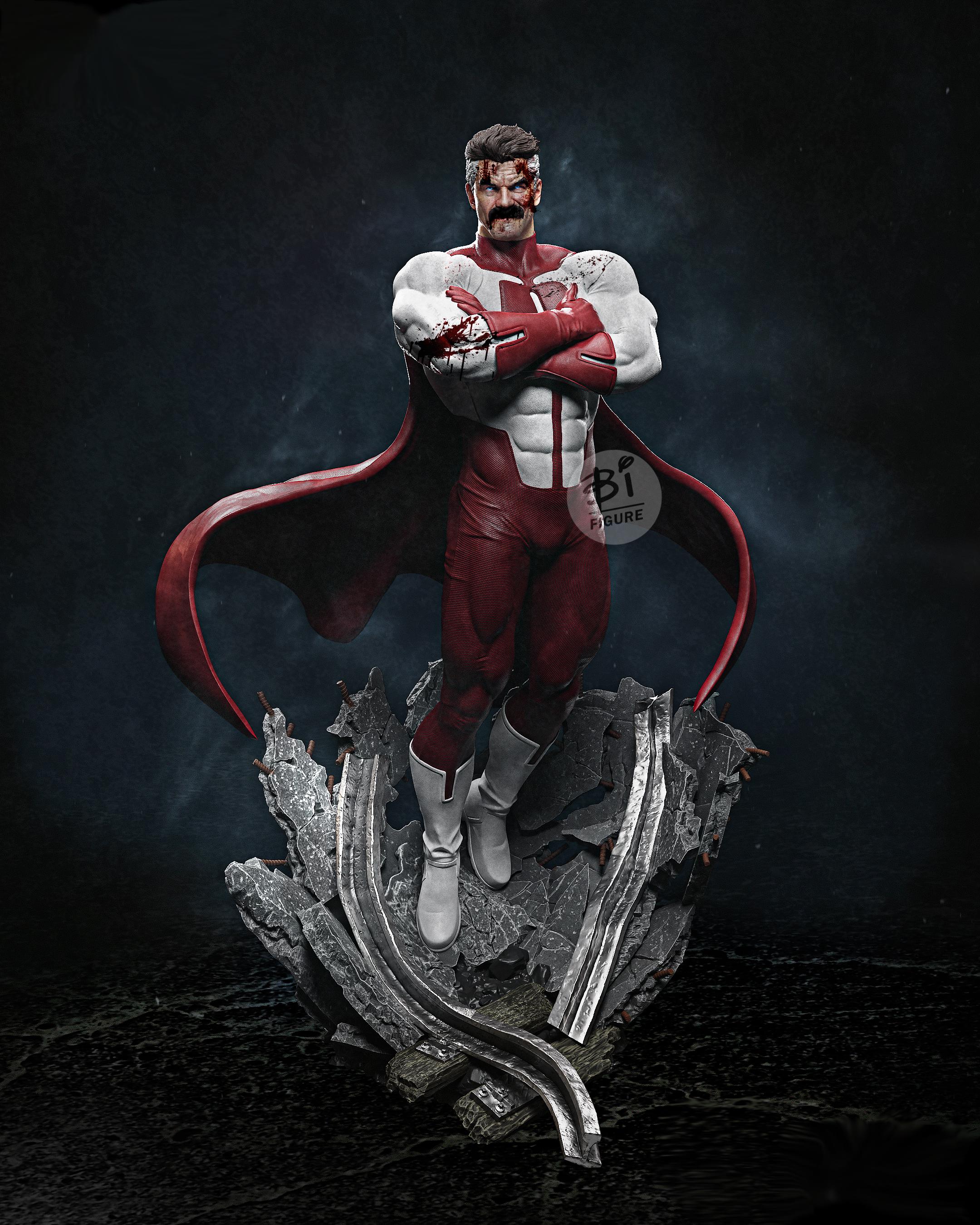 OMNI - MAN | Invincible , 3D Printed Figure STL File (digital) Movie ...