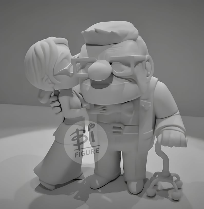 Carl And Ellie Disney Pixars Up House Model Gİft 3d Printed