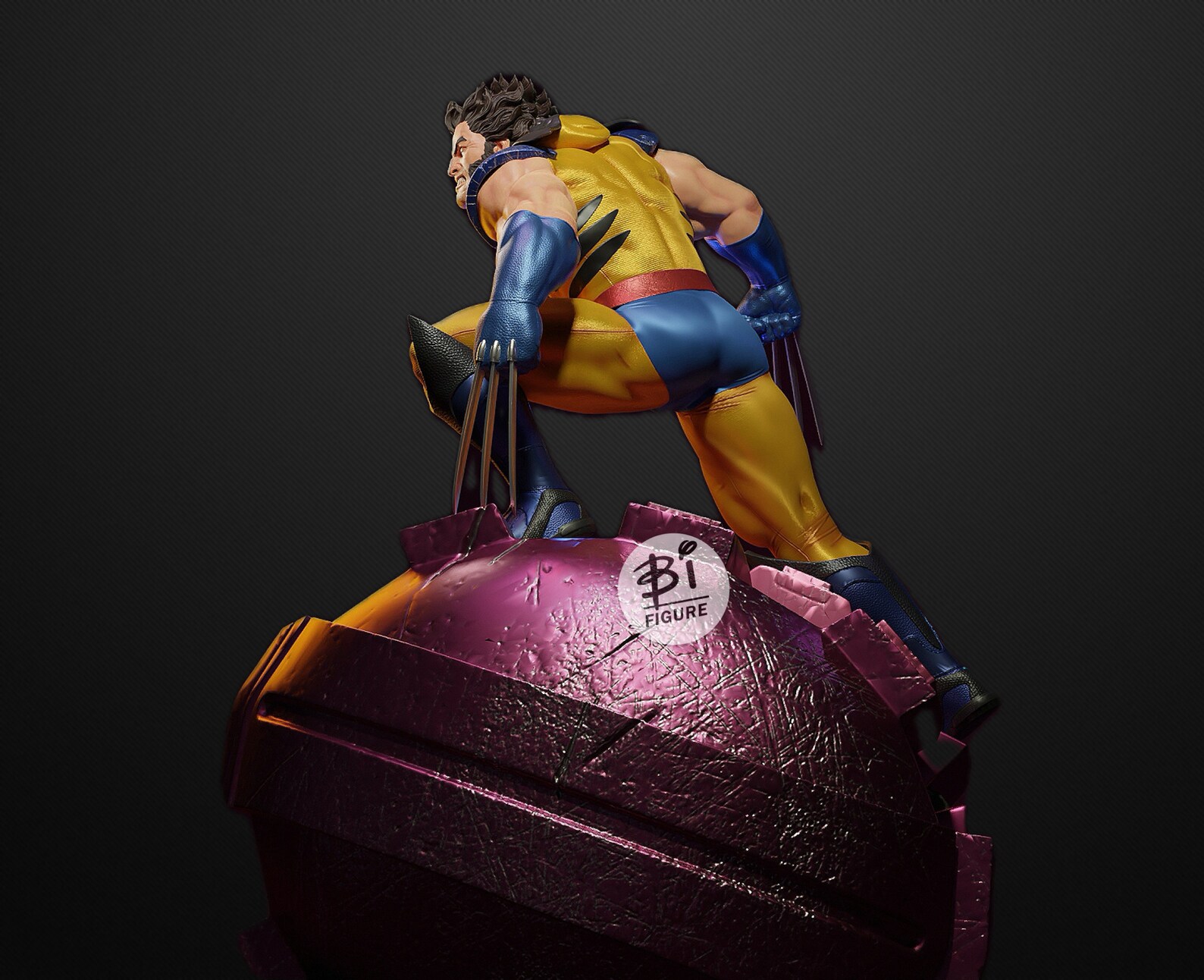 Wolverine Vs Sentinel Marvel, High Quality 3D Printed Figure STL File ...