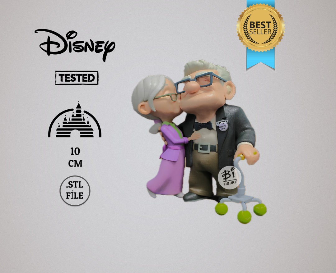 Carl and Ellie - Disney/pixar's UP, (house Model GİFT) 3D Printed ...