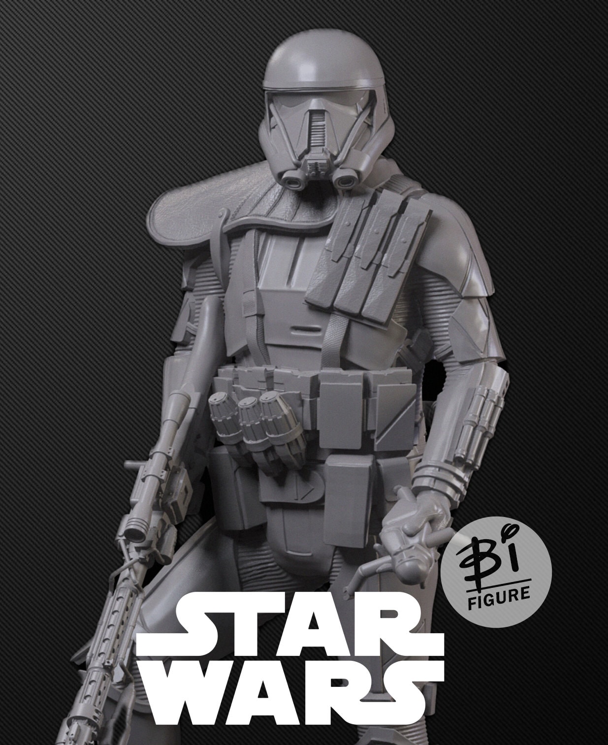 Death Trooper | Star Wars, 3D Printed Figure STL File (digital) Movie ...