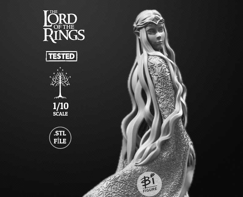 Galadriel - LOTR | Lord of the Rings, 3D Printed Figure STL File - Etsy