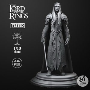Thraundil LOTR Lord of the Rings, 3D Printed Figure STL File - Etsy
