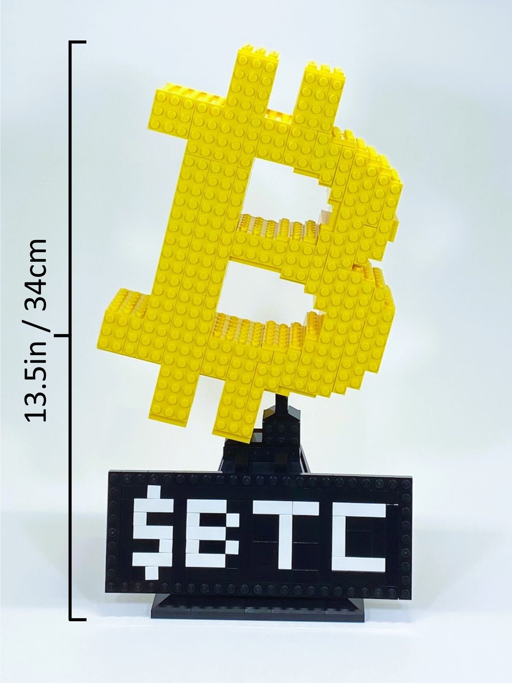 LEGO® Bricks Bitcoin Sculpture (large) - Etsy