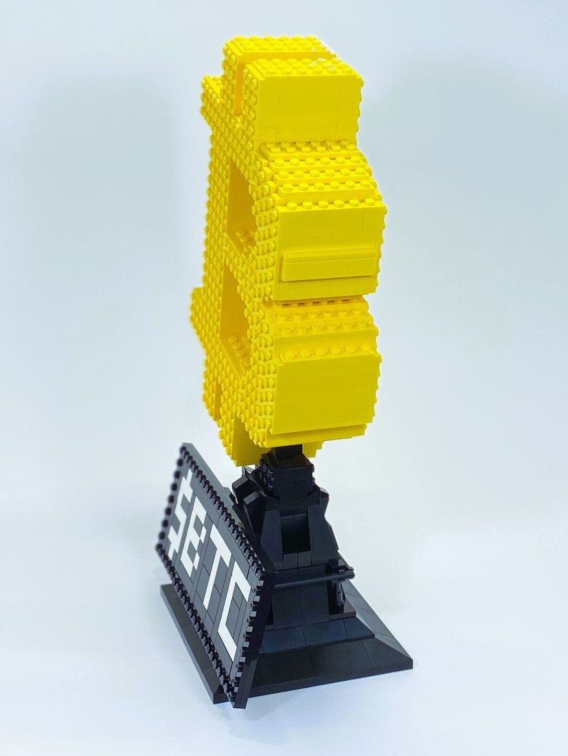 LEGO® Bricks Bitcoin Sculpture (large) - Etsy