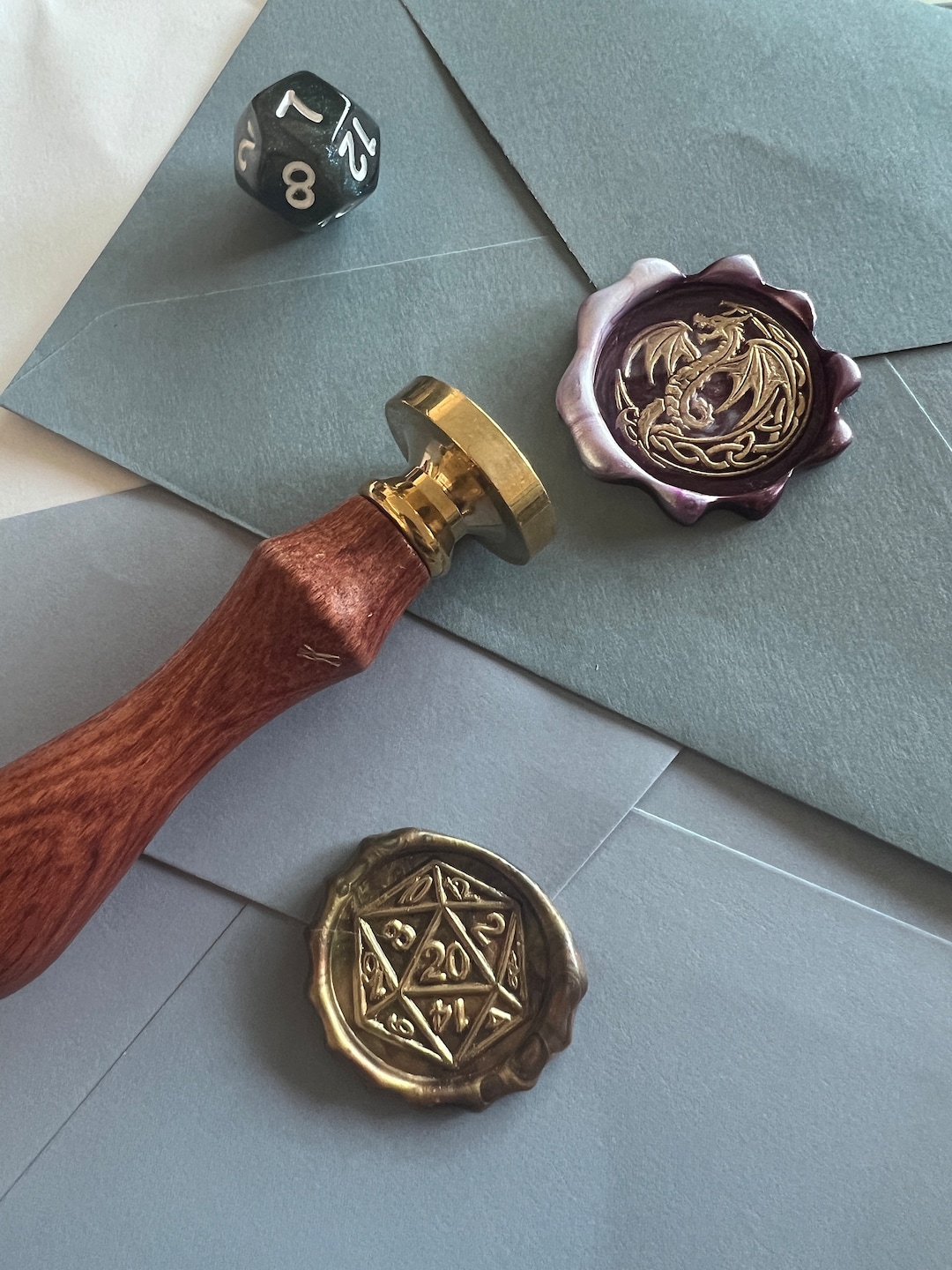 Dnd Dungeons and Dragons Wax Seals - Etsy