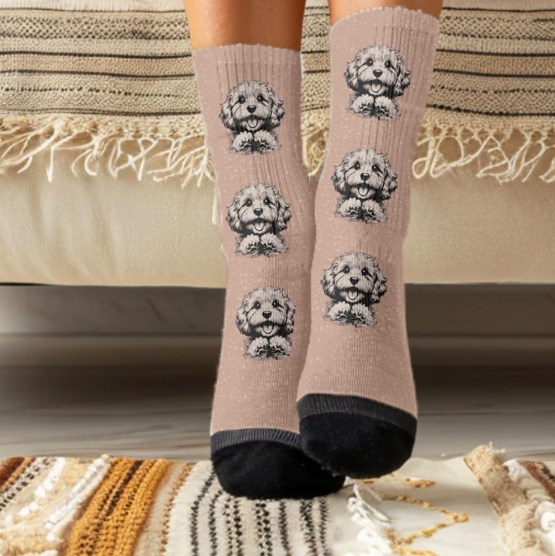 Cockapoo Socks, Cavapoos, Pups Socks, Maltipoo Gifts, Labradoodle Socks ...
