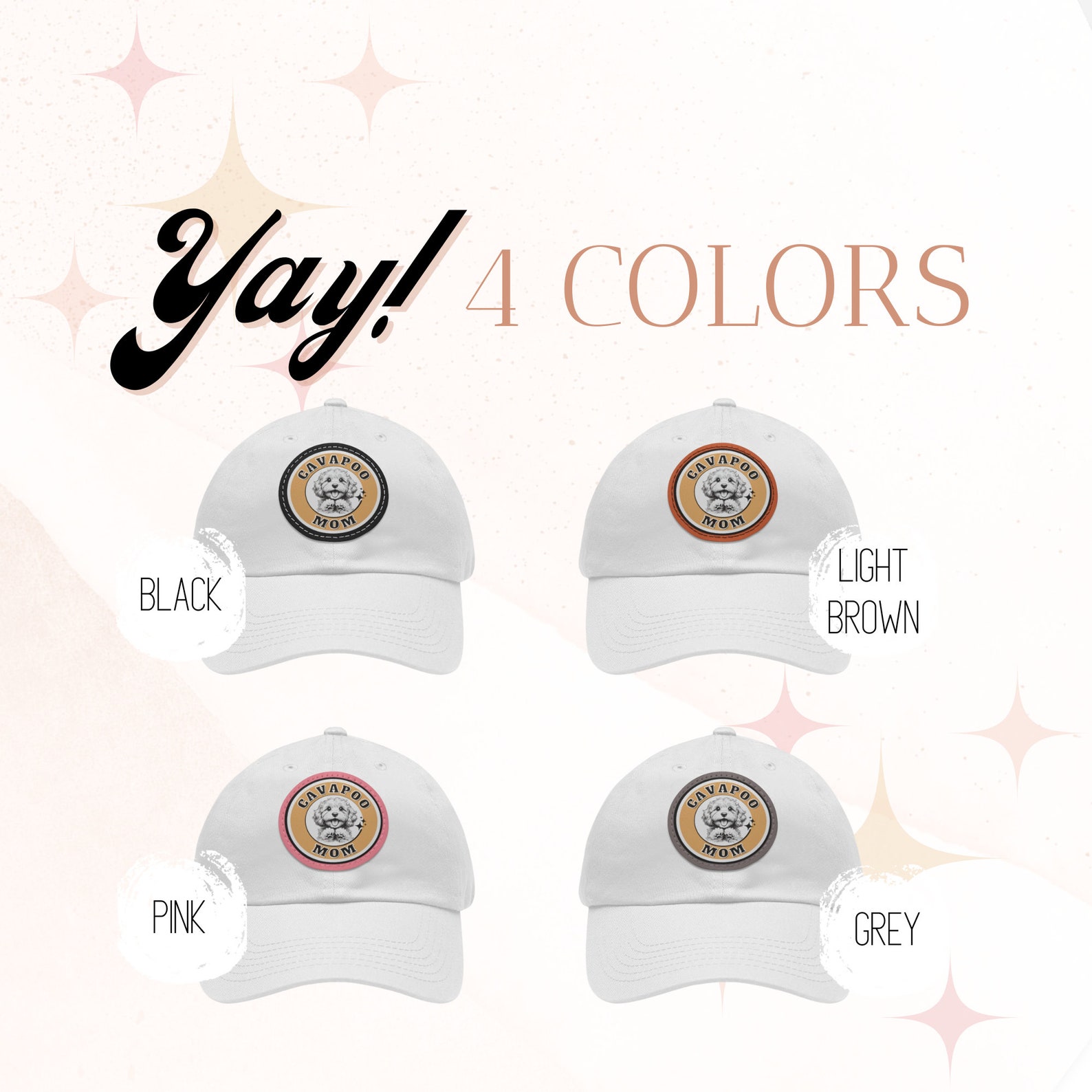 Cavapoo Hat, Cavapoo Gift, Cavapoos, Cavapoo Mom, ESA Dog, Pup Boutique ...