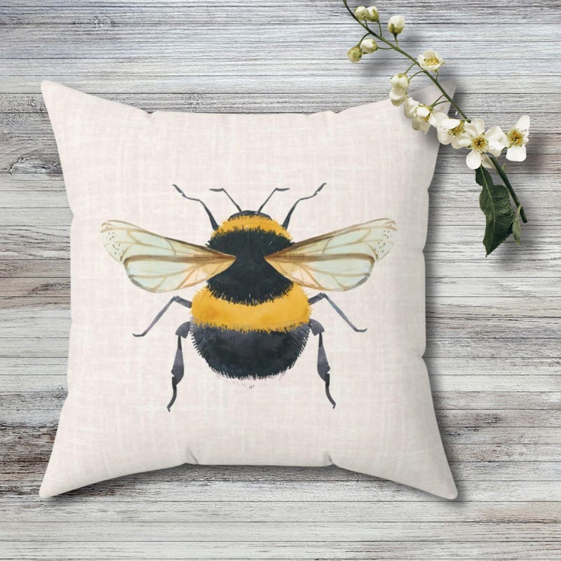 Bee Pillow - Etsy
