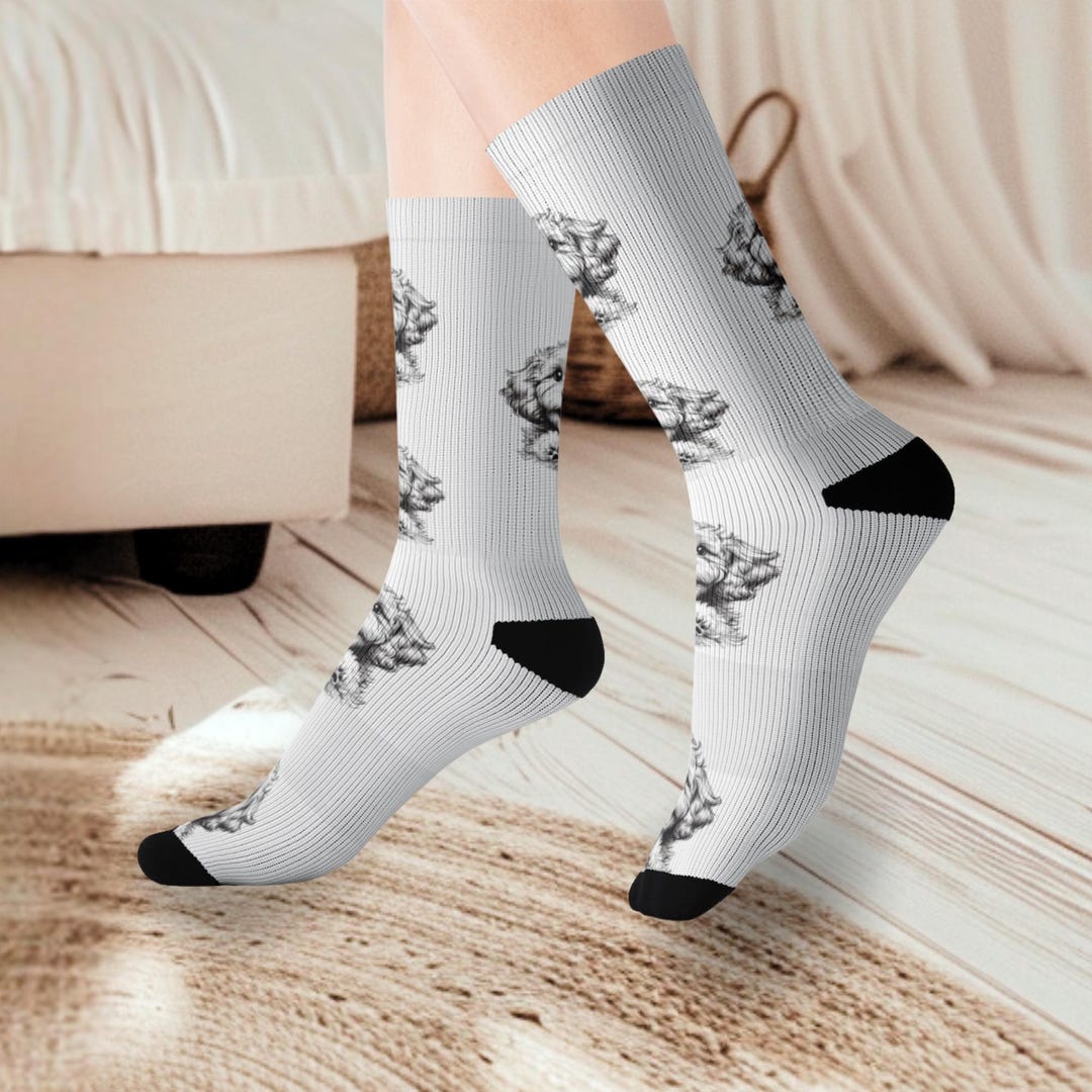 Cavapoo Socks, Maltipoo Socks, Cockapoo Socks, Labradoodle Socks ...