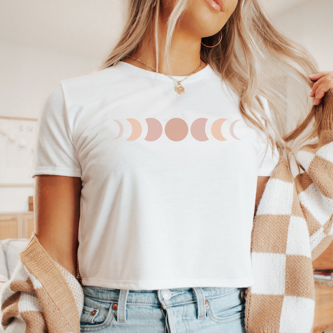 Boho Terracotta Moonboho, Clearly Magic, Cropped Tshirt, Almost Witch ...