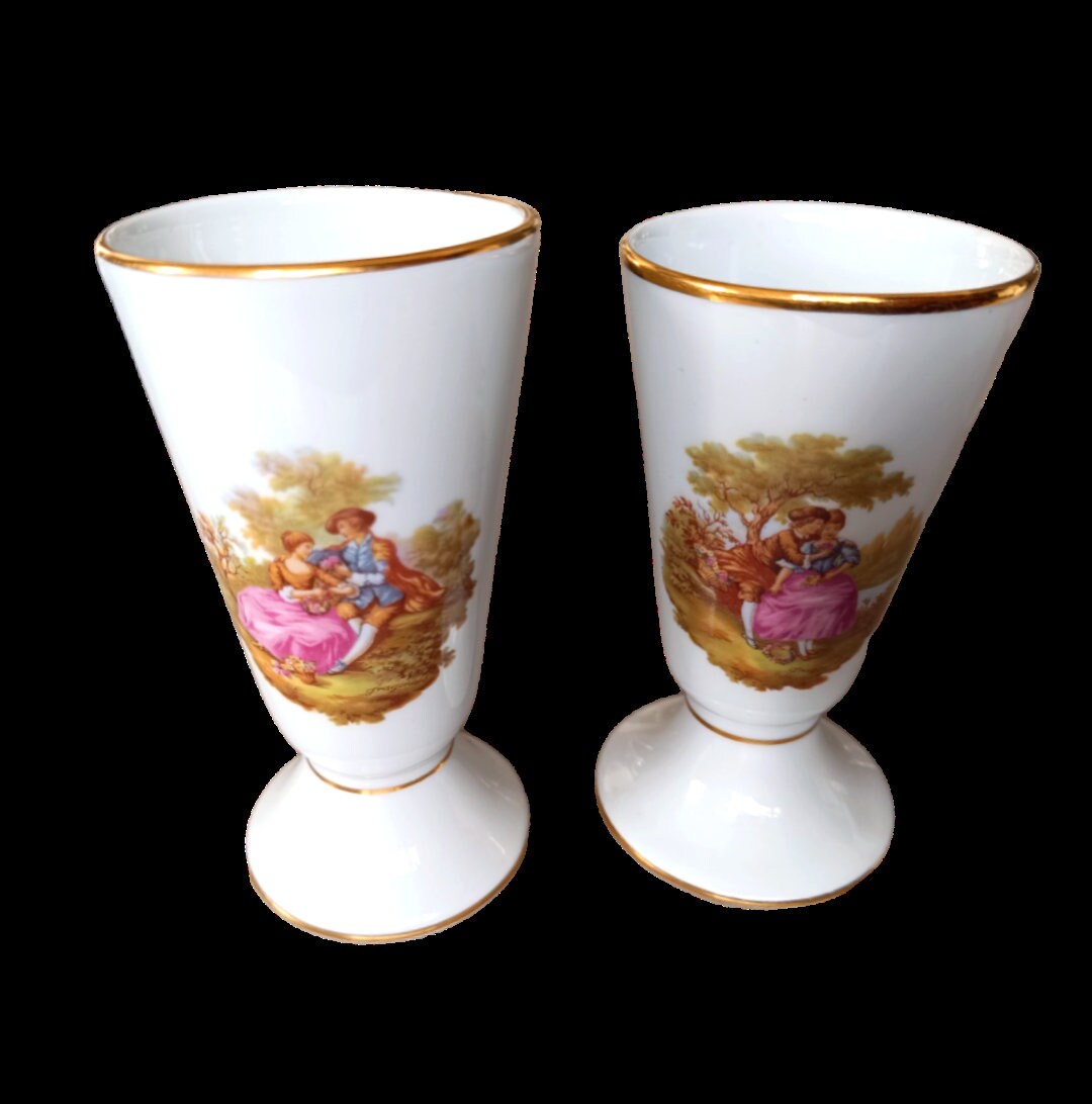 Rare Magnificent Mazagran Porcelain From Limoges Stamped A Vignaud for ...