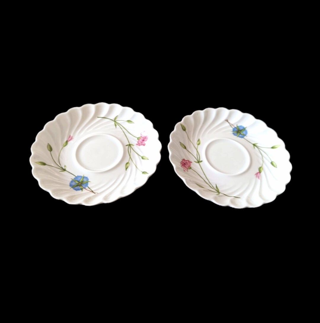 Duo of Saucers Collection Haviland Model Florence Vintage - Etsy