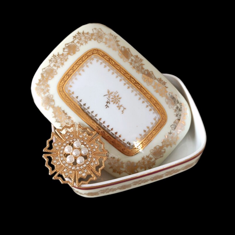 Jewelry Boxes 1950s - Etsy