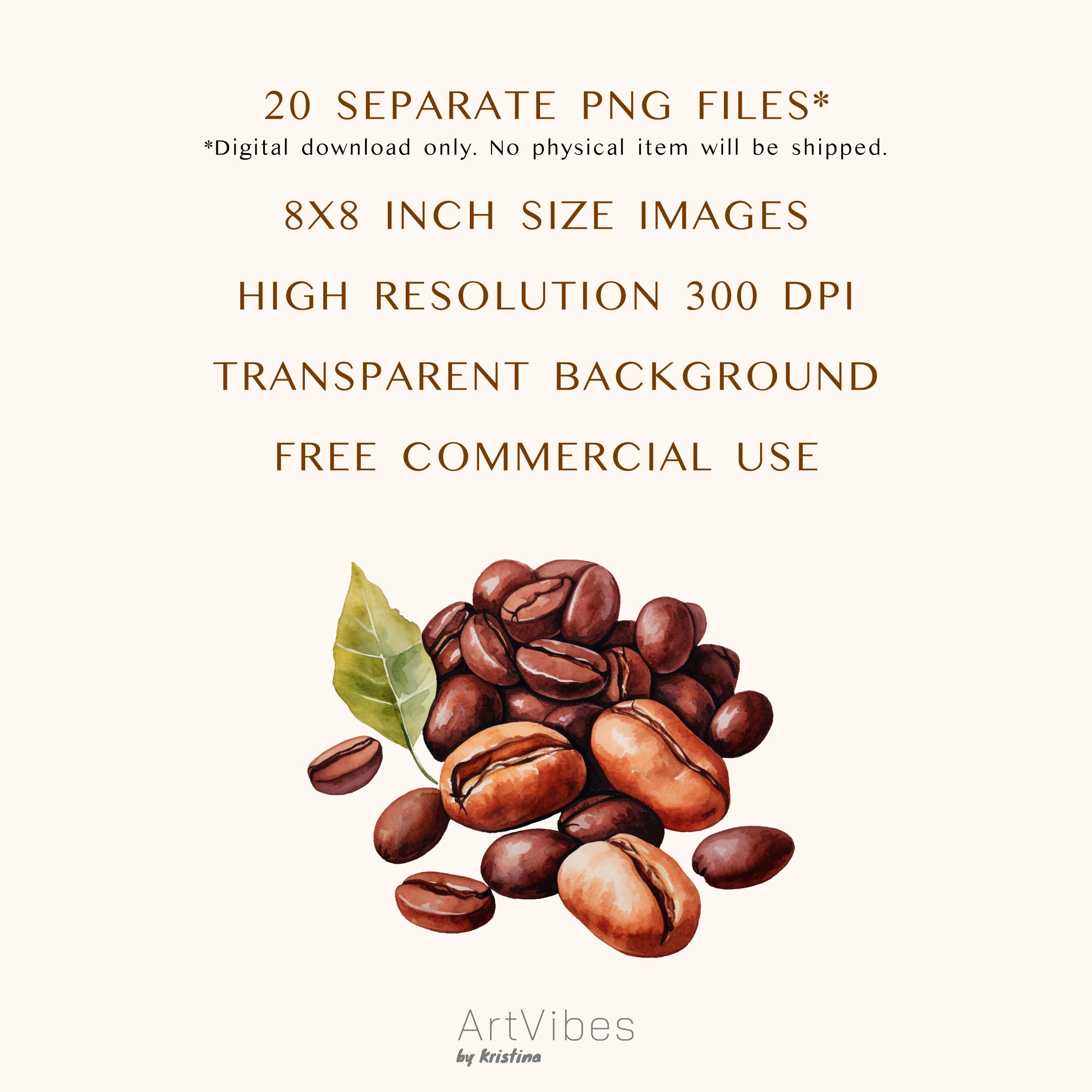 Watercolor Coffee | Coffee Bundle | Coffee PNG | Coffee Clipart | Hot ...