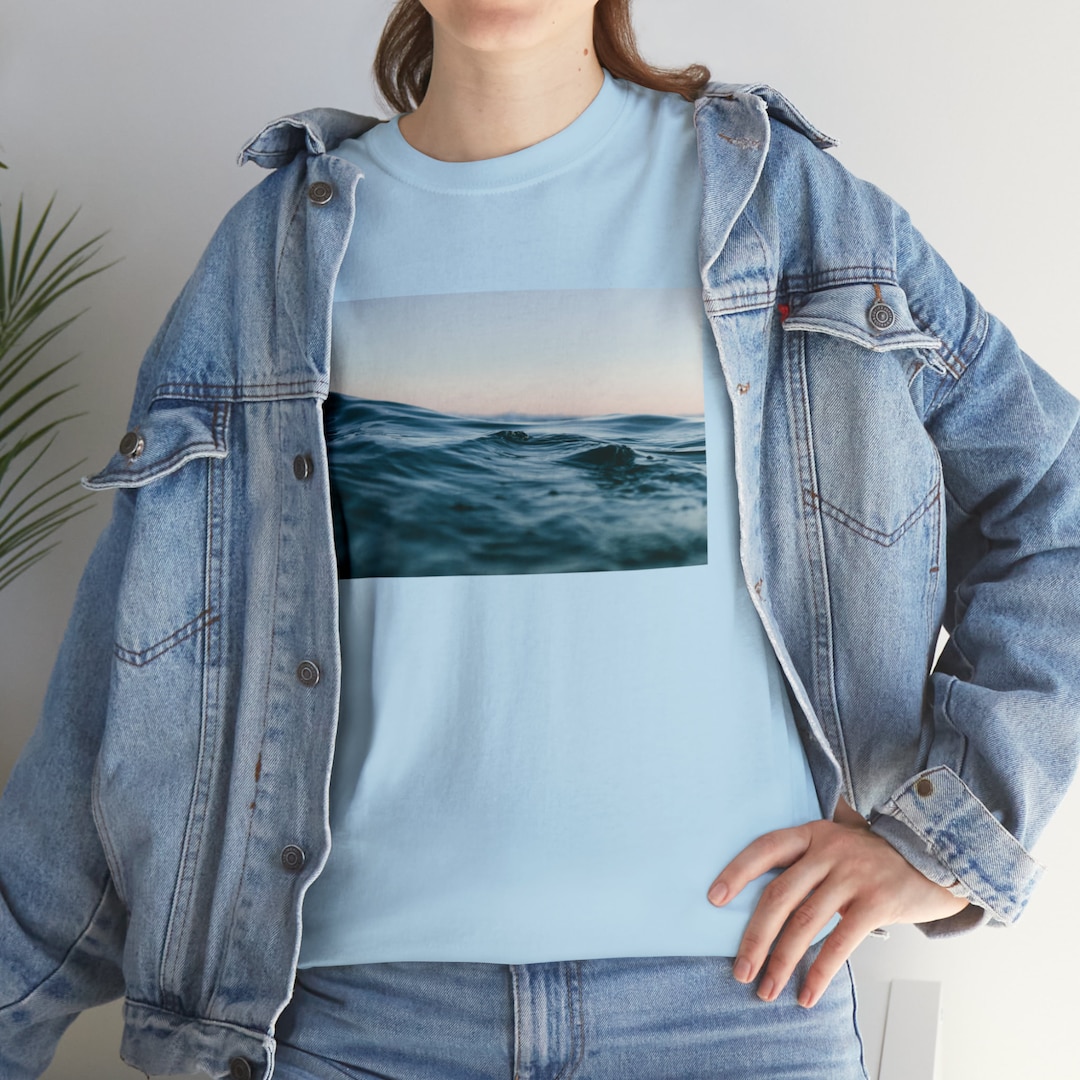 Deep Blue Depths: Ocean-inspired Tee , Oversized T-shirts, Oceans ...