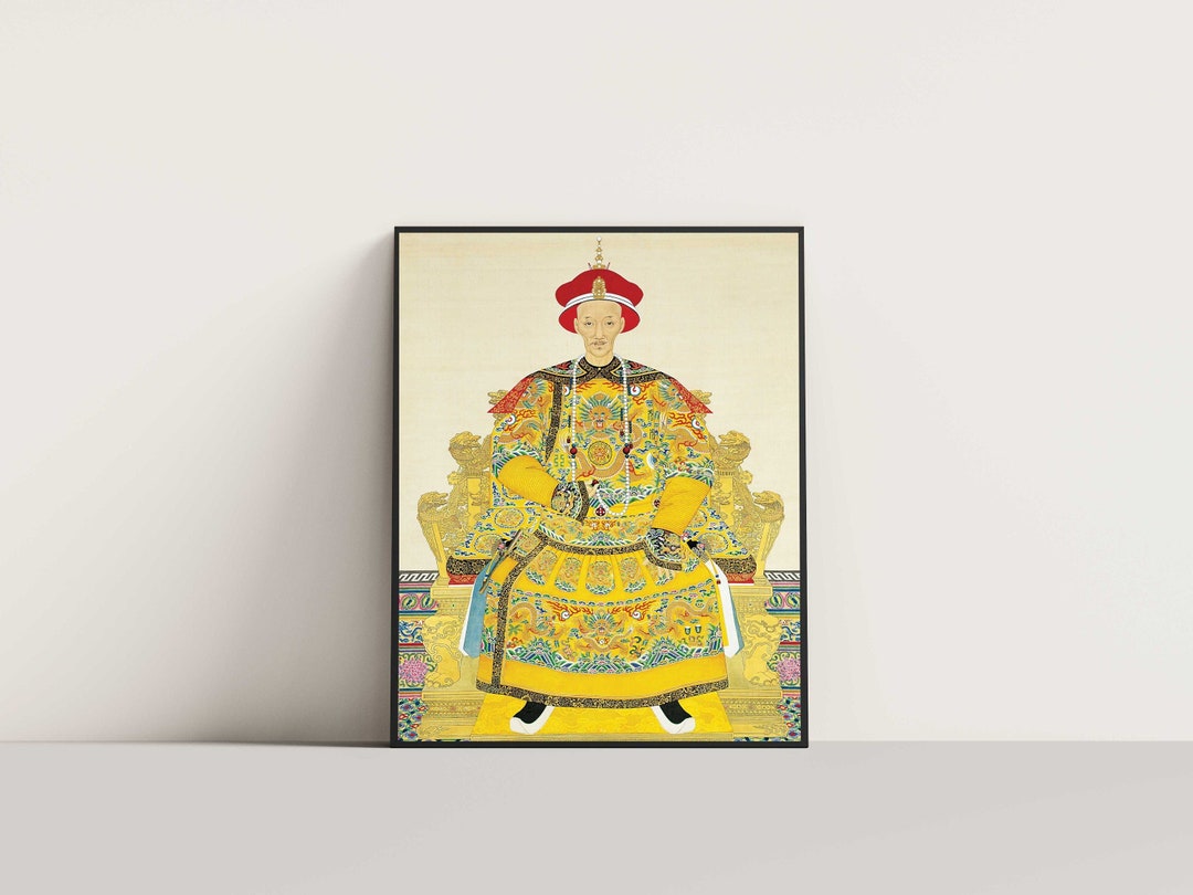 Digital Download, Giuseppe Castiglione, Emperor Daoguang Poster ...