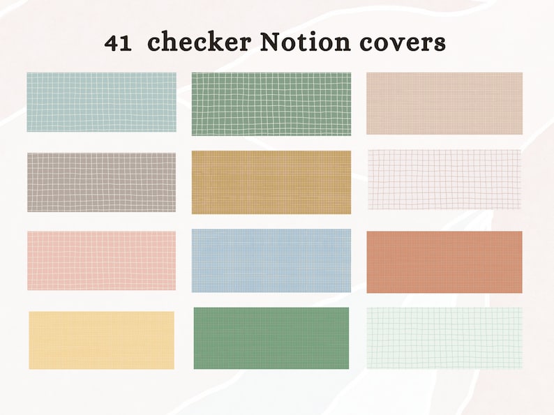 Notion Icons and Notion Covers for Notion Templates 8 Plant Themed ...