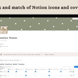 Hand Drawn Cafe Themed Notion Icons | Earthy Color Notion Covers Pack ...