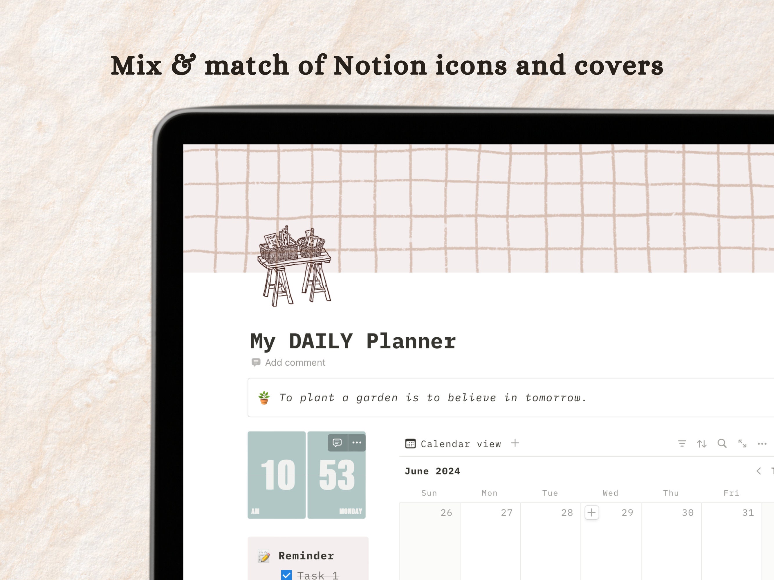 Pen and Line Drawing Themed Notion Icons Hand Drawn Checker Notion ...