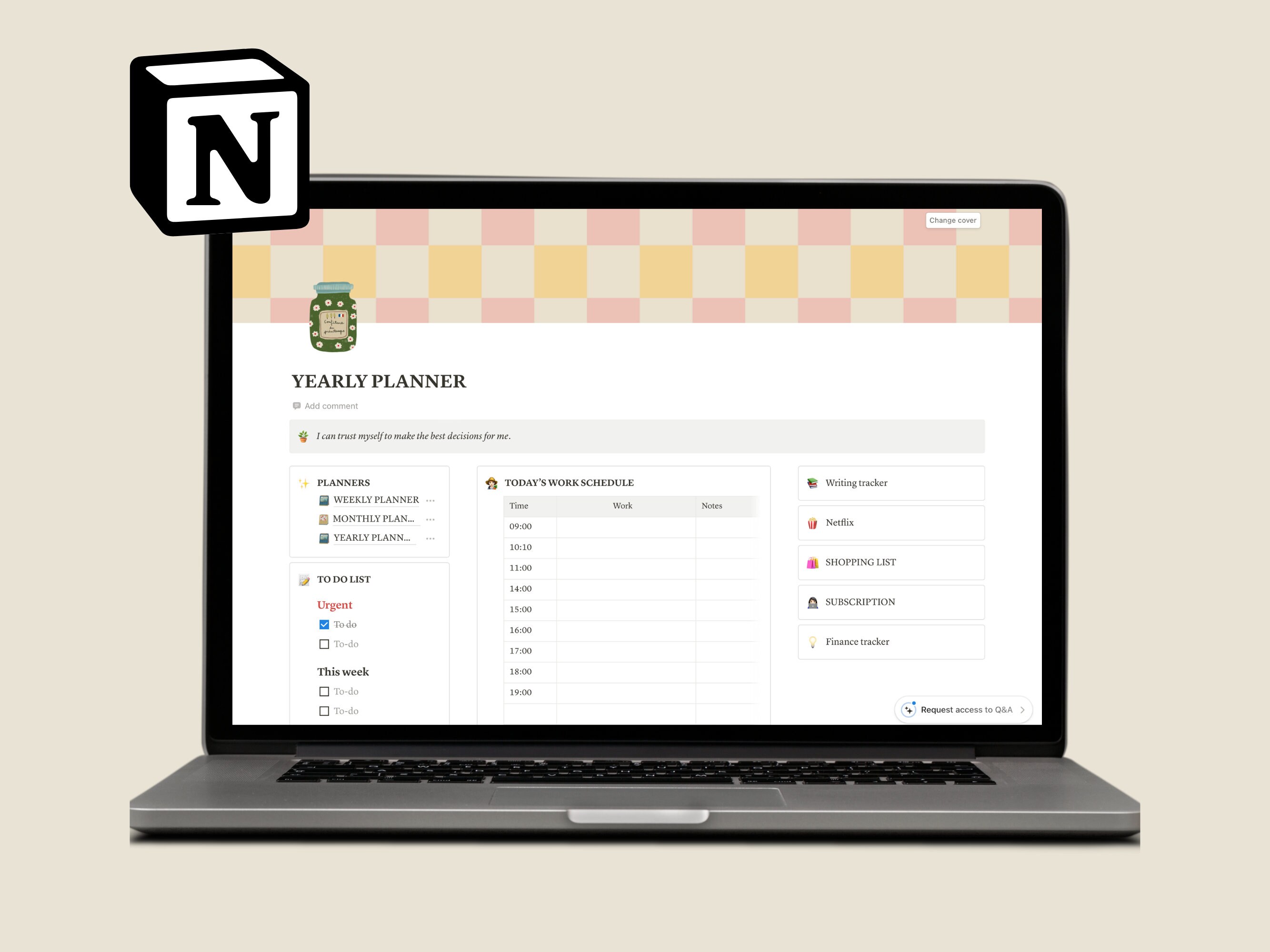 Notion Icons and Notion Covers for Notion Templates | Hand Drawn Jam ...