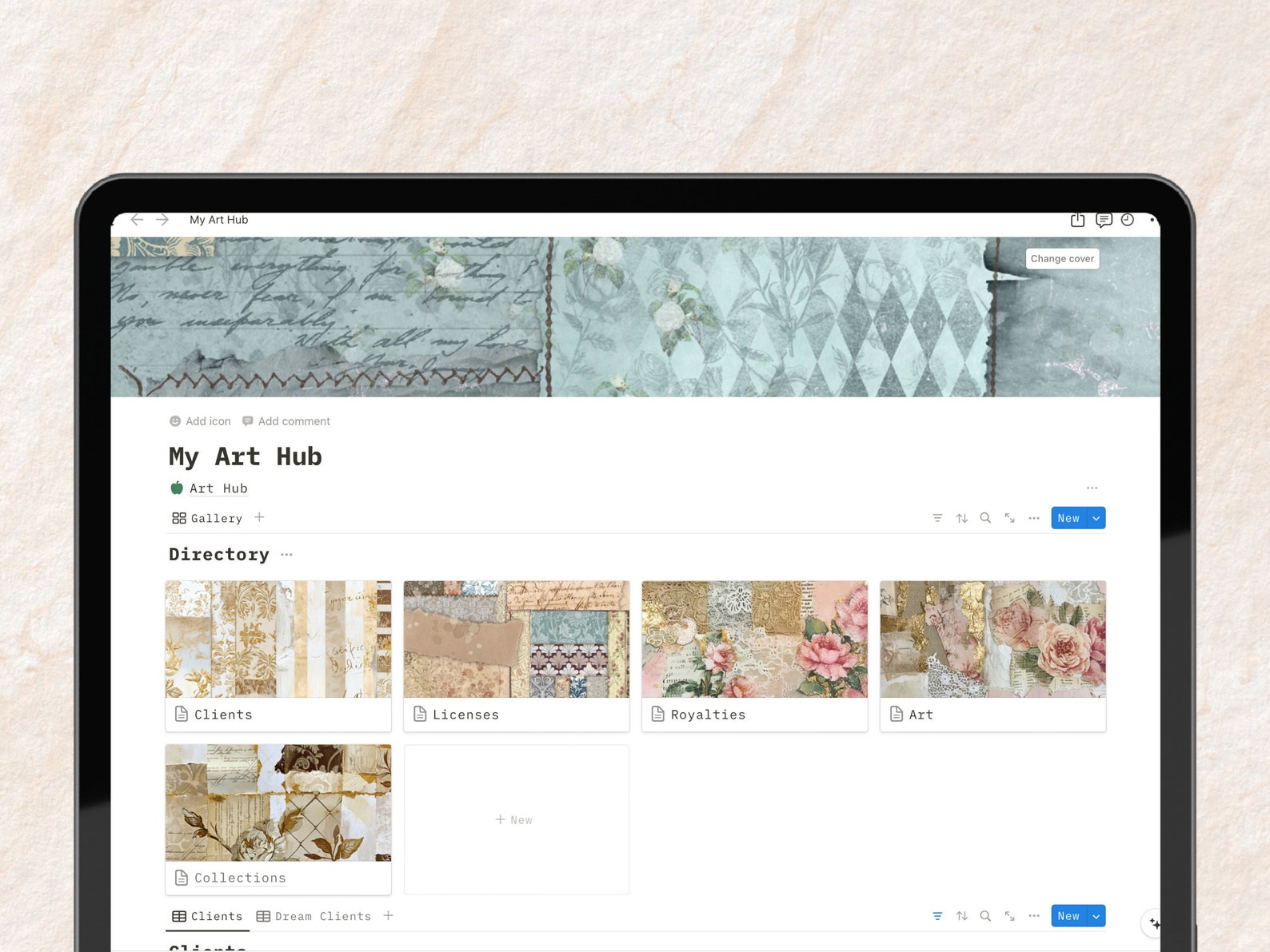 Junk Journal Themed Notion Covers for Notion Templates | Notion Covers ...