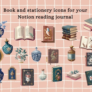 300+ Notion Icons and 400+ Notion Covers Bundle ｜notion Customization ...