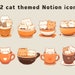 Notion Icons and Notion Covers for Notion Templates | 22 Cat Themed ...