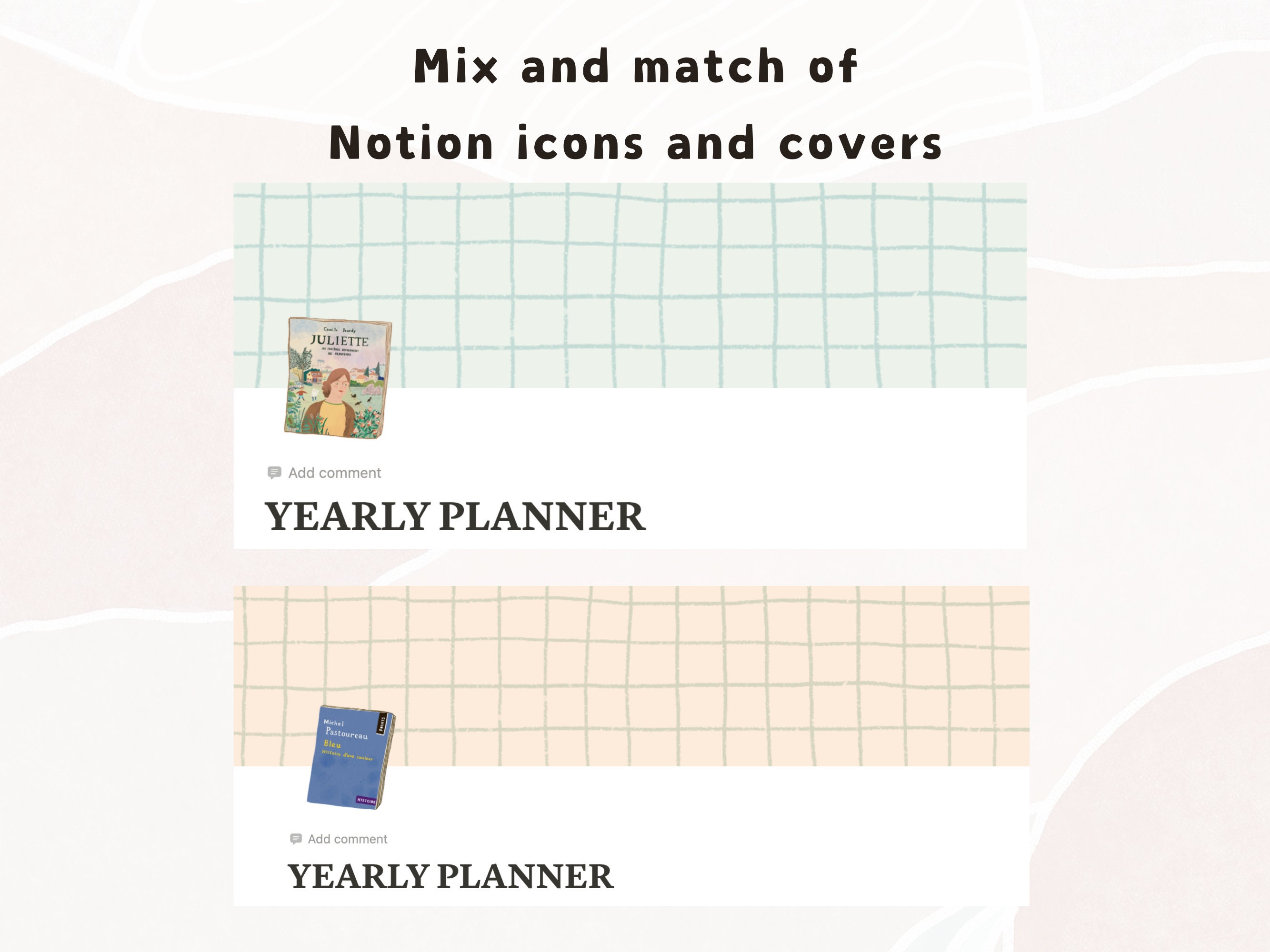 Notion Icons and Notion Covers for Notion Templates Book and Magazine ...
