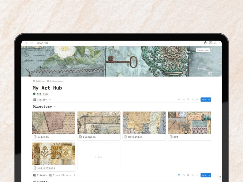 Junk Journal Themed Notion Covers for Notion Templates | Notion Covers ...