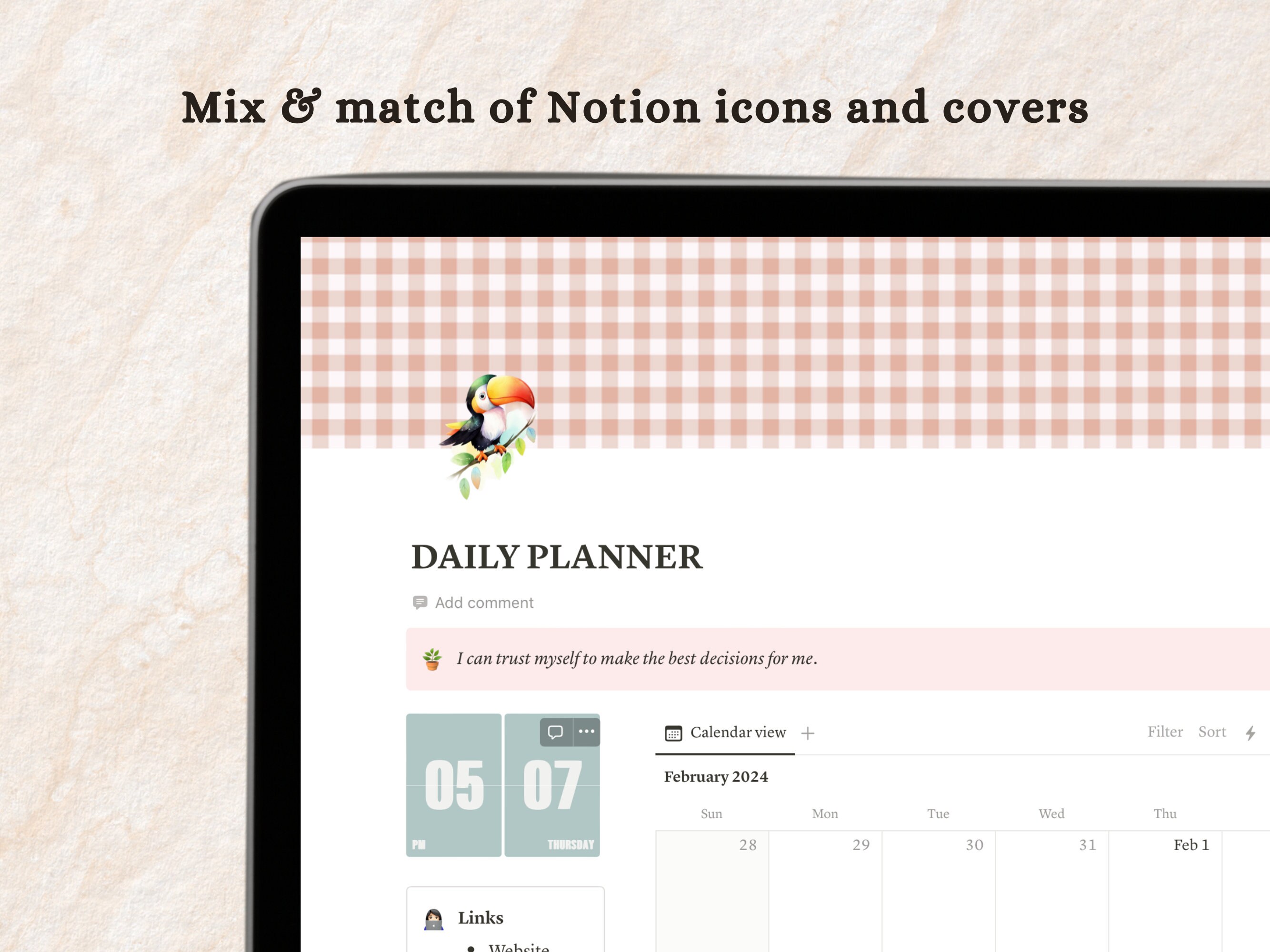 Animal Themed Notion Icons for Notion Templates | Woodland Animal ...