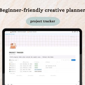 Notion Planner for Creatives | Notion Creative Planner｜notion Creative ...