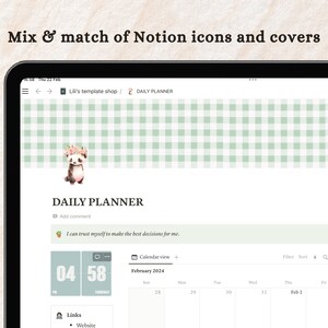 Animal Themed Notion Icons for Notion Templates | Woodland Animal ...