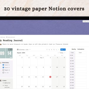 Vintage Paper Notion Covers for Notion Templates | Notion Covers for ...