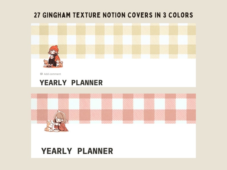 Notion Icons and Notion Covers for Notion Templates Dog Mom Themed ...