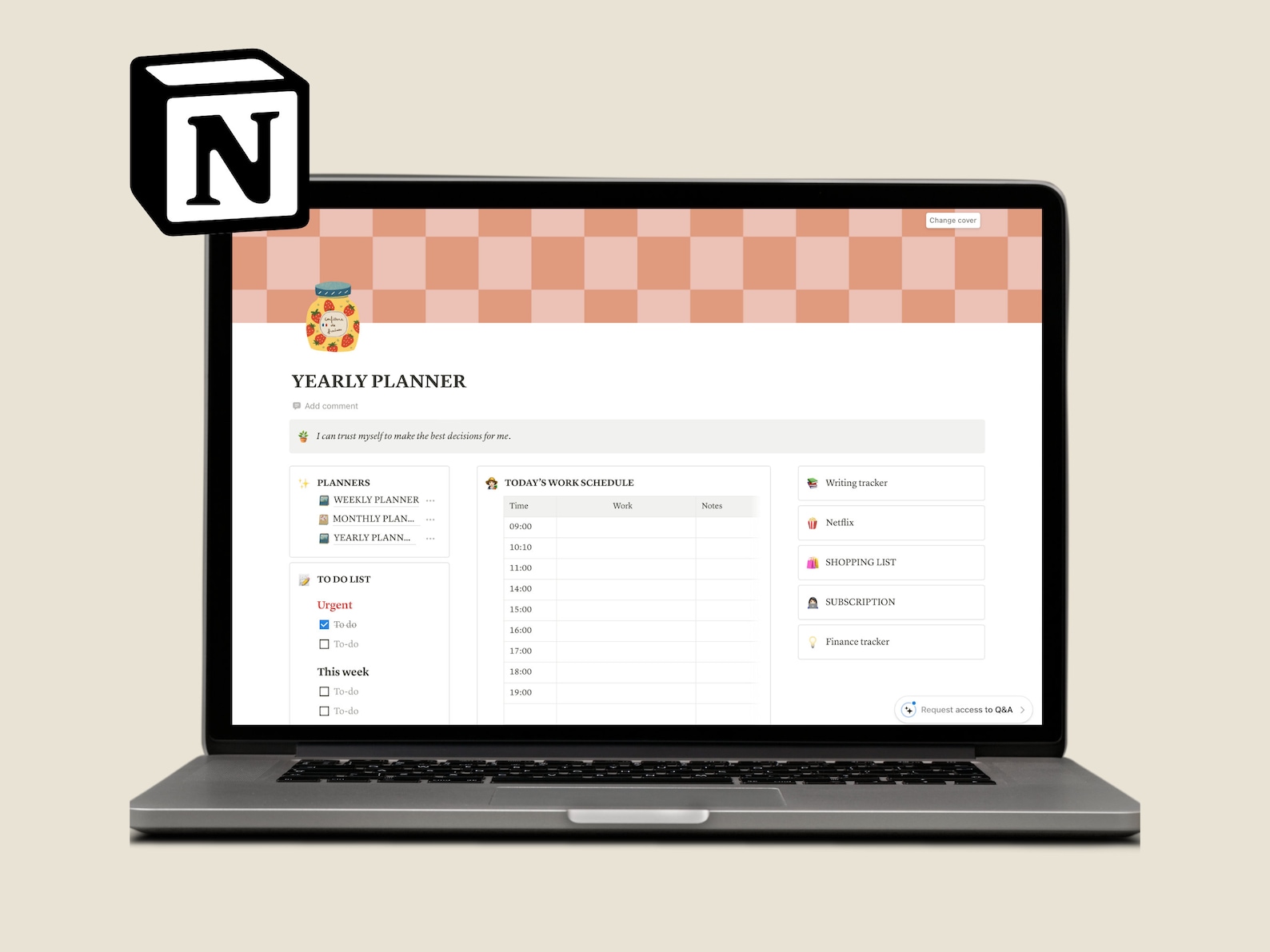 Notion Icons and Notion Covers for Notion Templates | Hand Drawn Jam ...