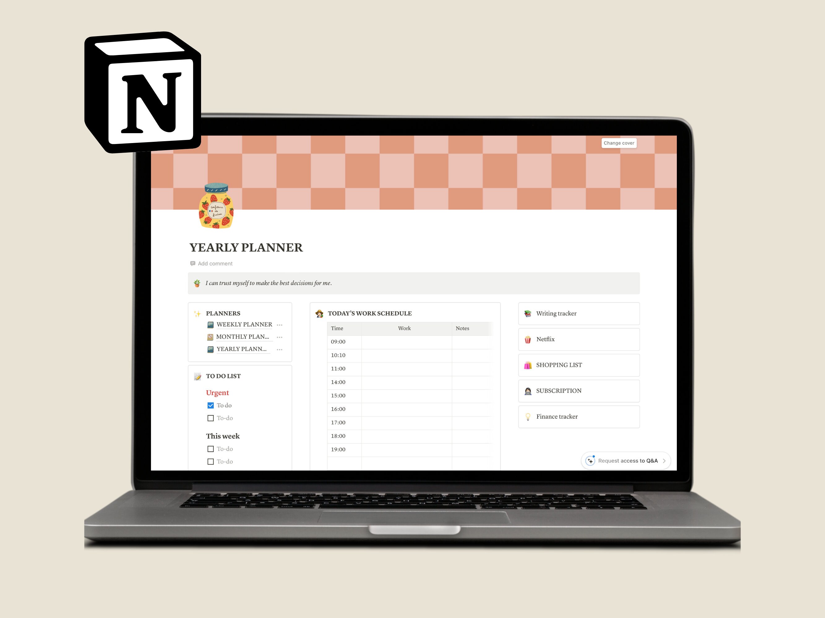 Notion Icons and Notion Covers for Notion Templates | Hand Drawn Jam ...