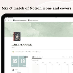 Notion Icons for Reading Tracker | Classic Book and Stationery Themed ...