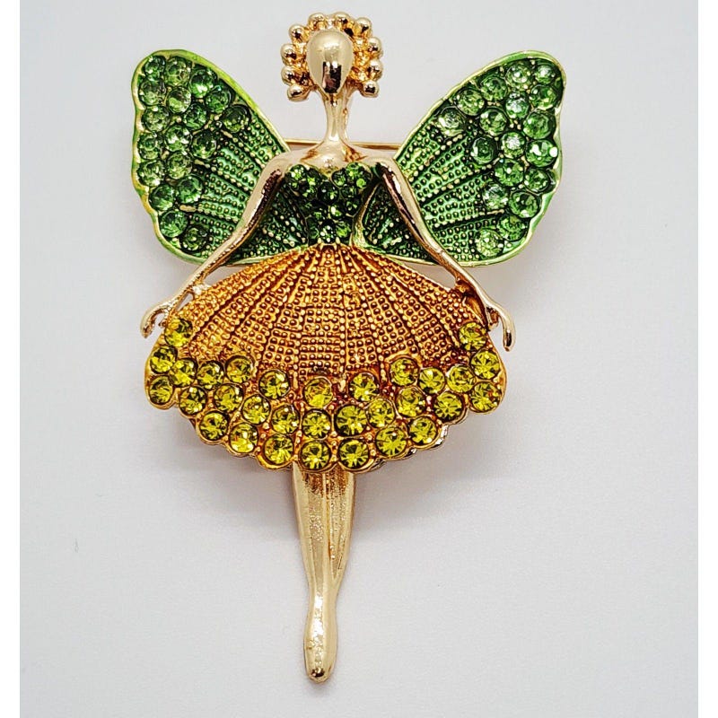 Fairy Brooch - Etsy