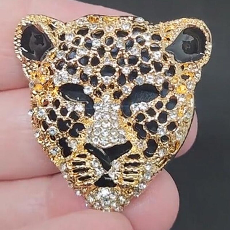 Leopard Brooch Pin - Etsy