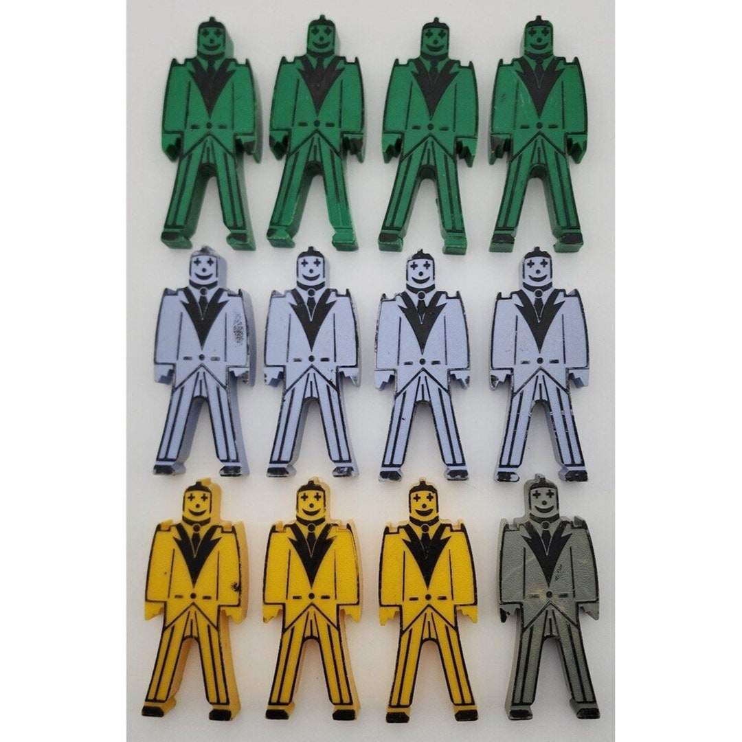 Vintage Bill Ding Plastic Clown Stacking Toys Lot of 12 - Etsy