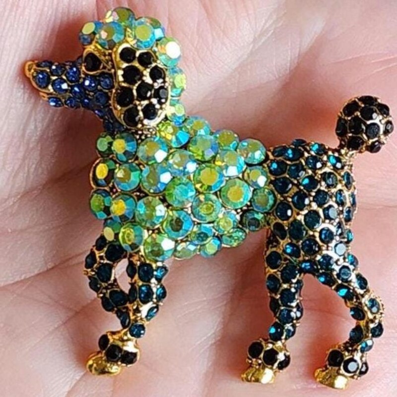 Poodle Brooch - Etsy