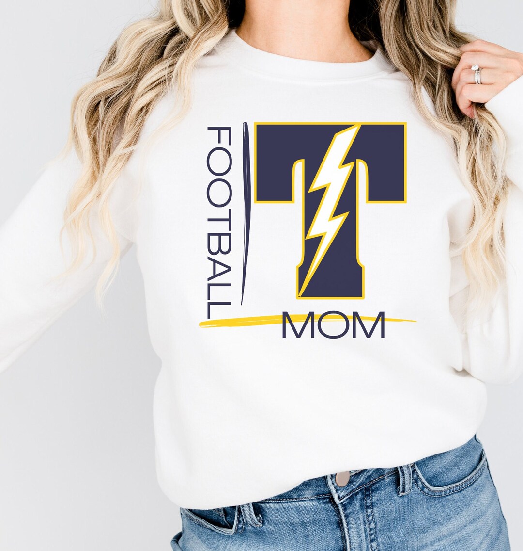 Titans Football Mom Sweatshirt /football/ Mom / High School - Etsy