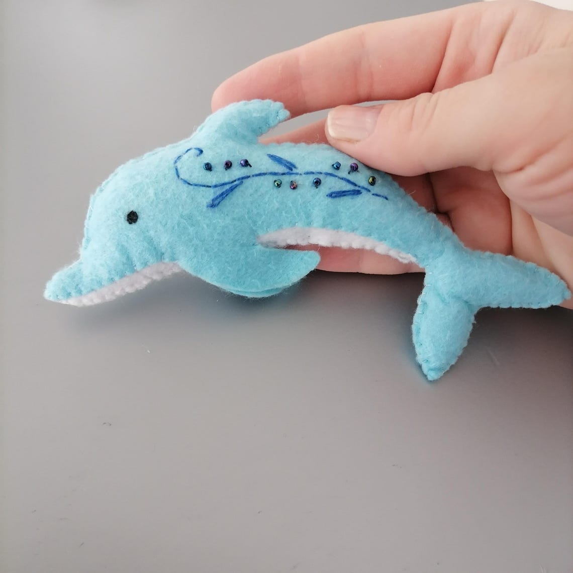 Dolphin Sewing PDF Pattern Felt, Ocean Animals Garland,sewing Easy ...