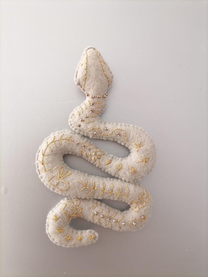 Snake Pattern PDF SVG Felt,christmas Tree Ornament Snake,diy Snake Toy ...