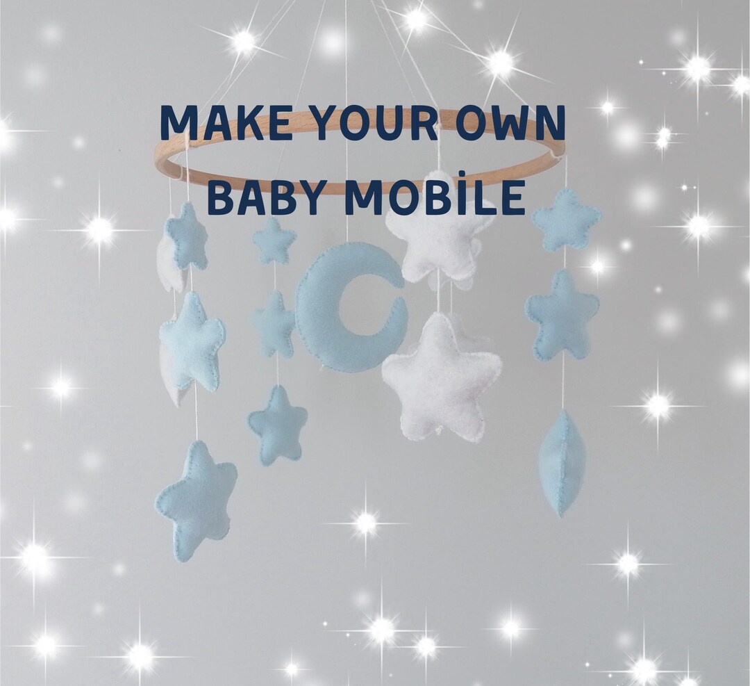 Sew Your Own DIY Mobile Kit,make Your Own Baby Mobile for Boy,baby ...